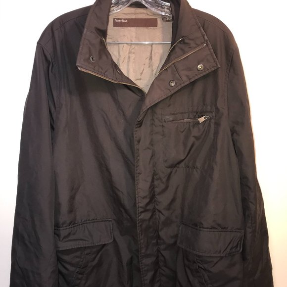 Perry Ellis | Jackets & Coats | Perry Ellis Jacket Brown Medium | Poshmark